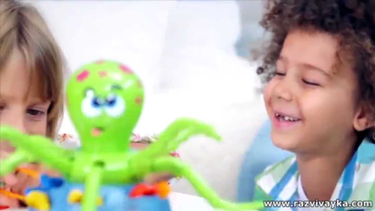 Веселый осьминог Жоли - Jolly Octopus (Ravensburger) - YouTube
