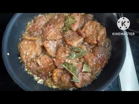 How to cook Pork Steak in simple way - YouTube