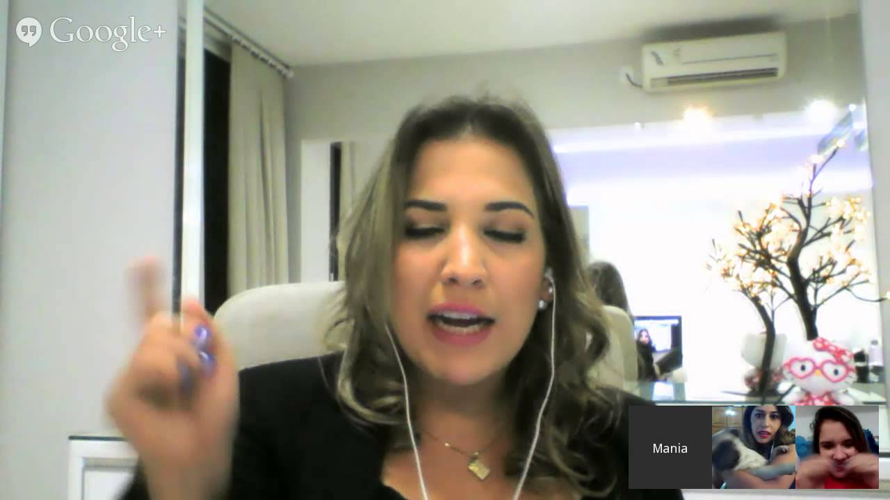 Hangout com Mania Vaidosa, Jéssica Make e Duda Megan - YouTube