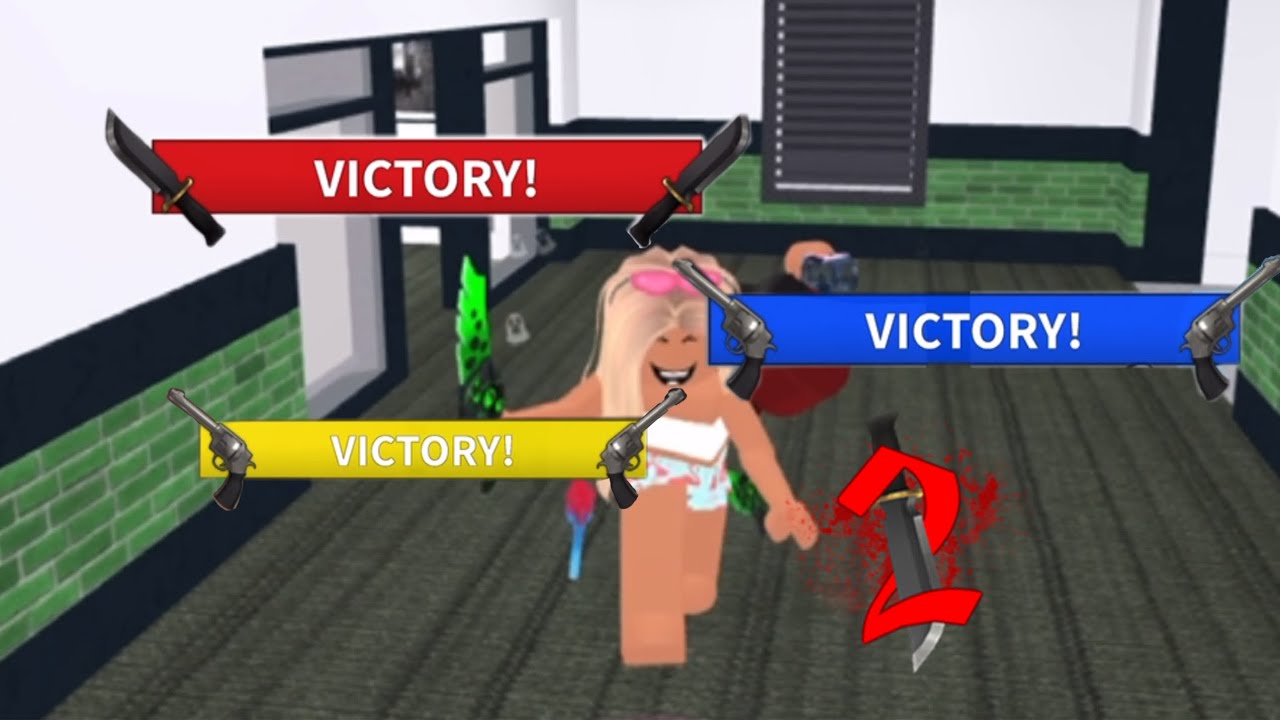MM2 Victory montage || Murder-Sheriff-Hero - YouTube