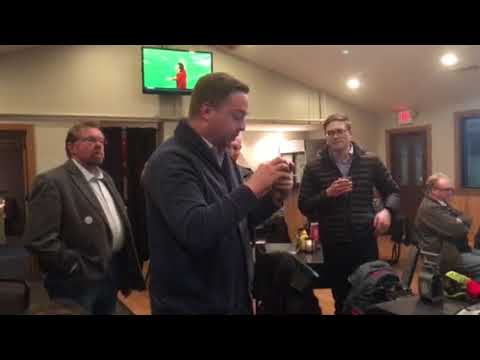 Breaking the news on Rick Gundrum victory - YouTube