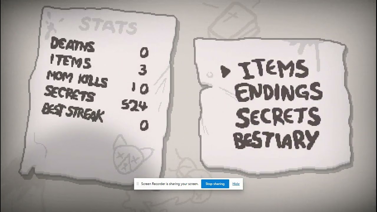 i got all hard mode completion marks in the binding of isaac repentance ...