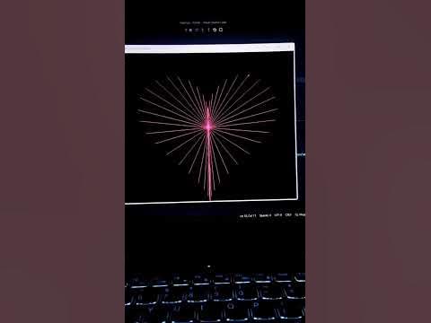 heart with python #shorts #foryou #quotes #coding #python - YouTube