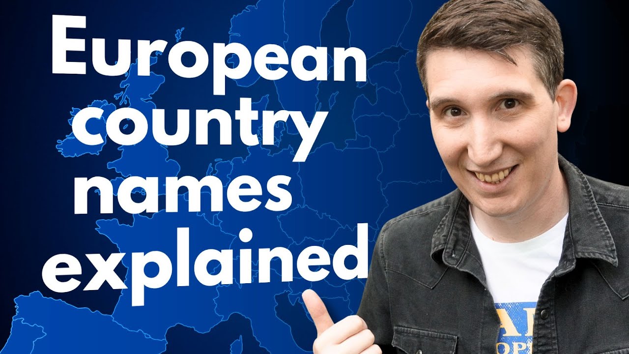 The origin of every European country's name - YouTube