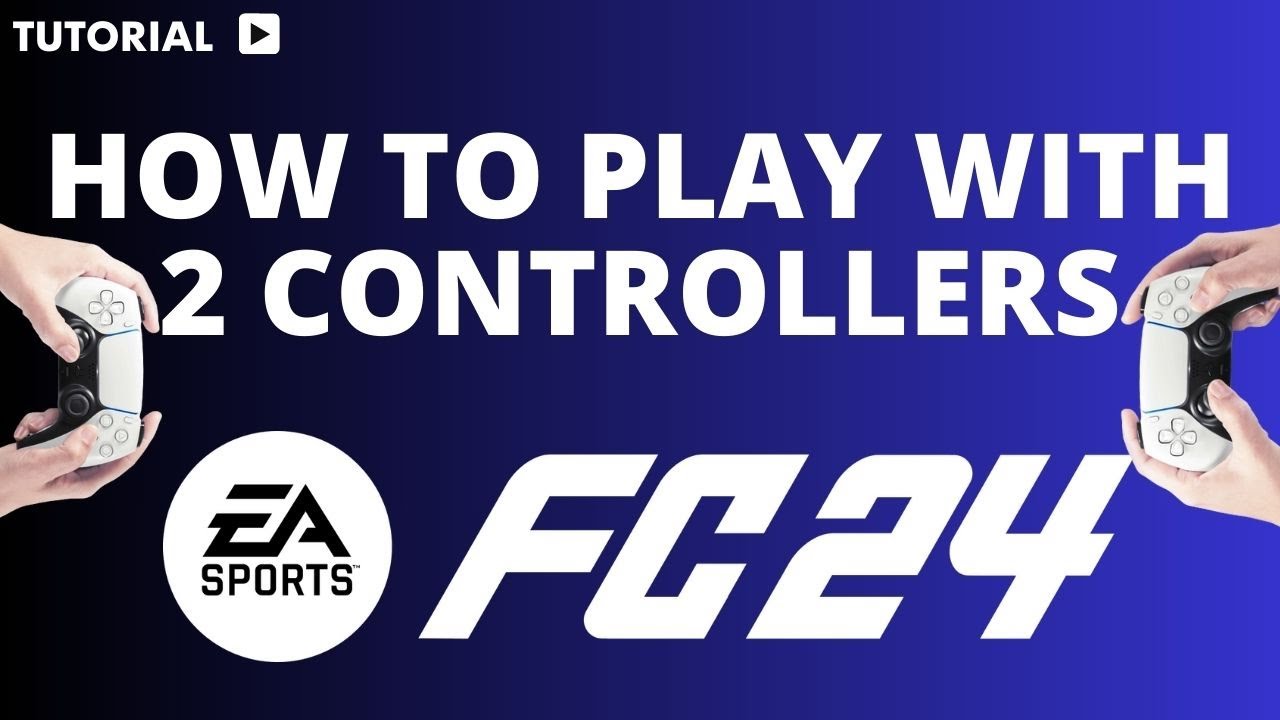 How to Play FIFA 24 with 2 controllers - YouTube