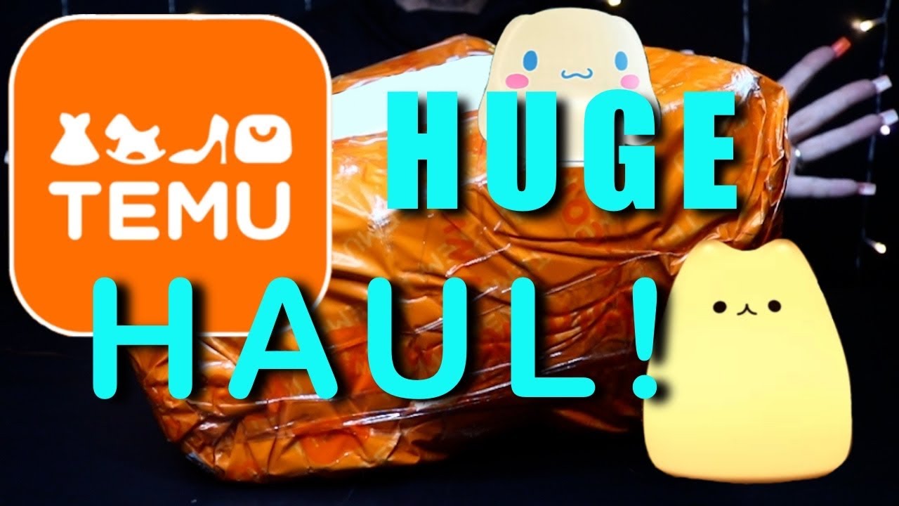 HUGE TEMU UNBOXING & HAUL | Fun & Random Stuff | Giveaway Winner ...