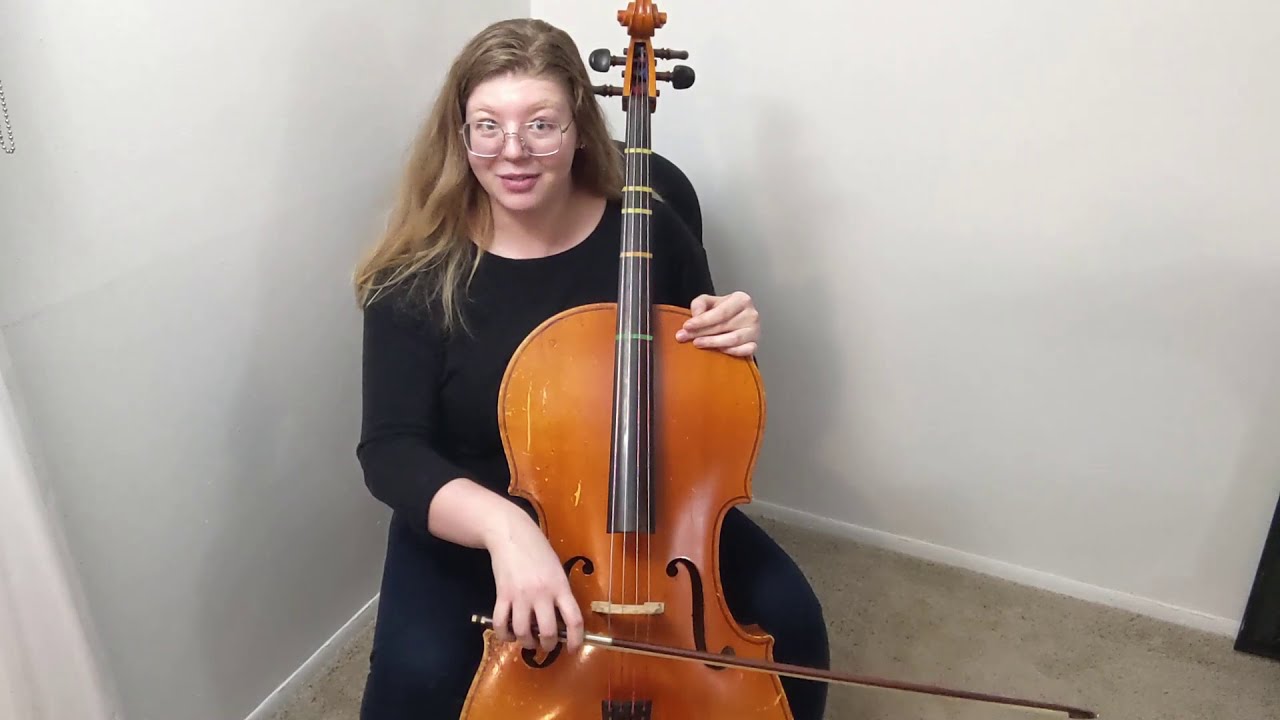 Cello | Bowing Open Strings - YouTube
