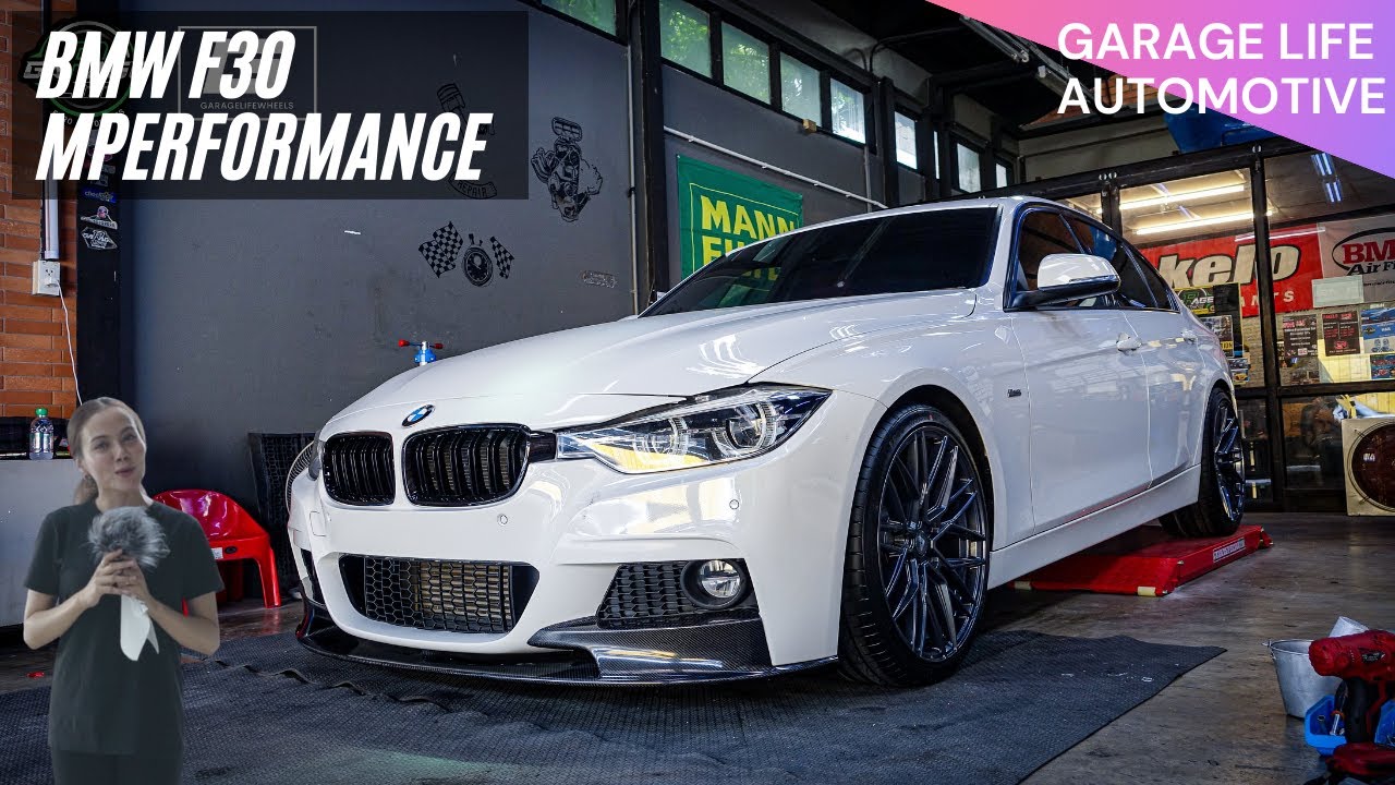 Review BMW F30 M Performance ของแต่งจัดเต็ม พร้อมพาร์ทคาร์บอนรอบคัน ล้อ ...