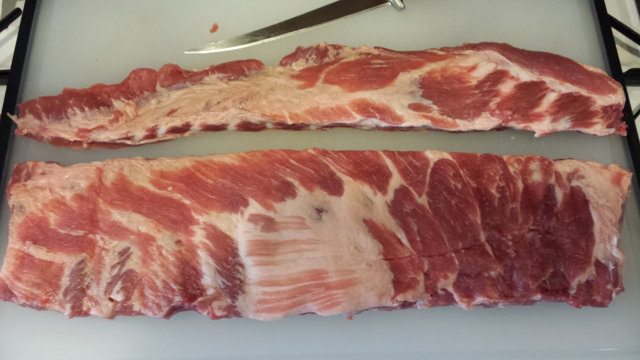 How to Trim Spare Ribs into a St. Louis Cut | TruBBQtv - YouTube