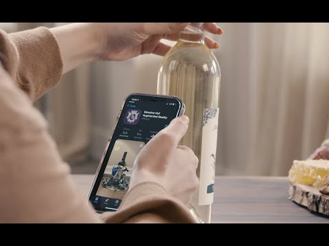Augmented Reality Wine Collection - Vitality - YouTube