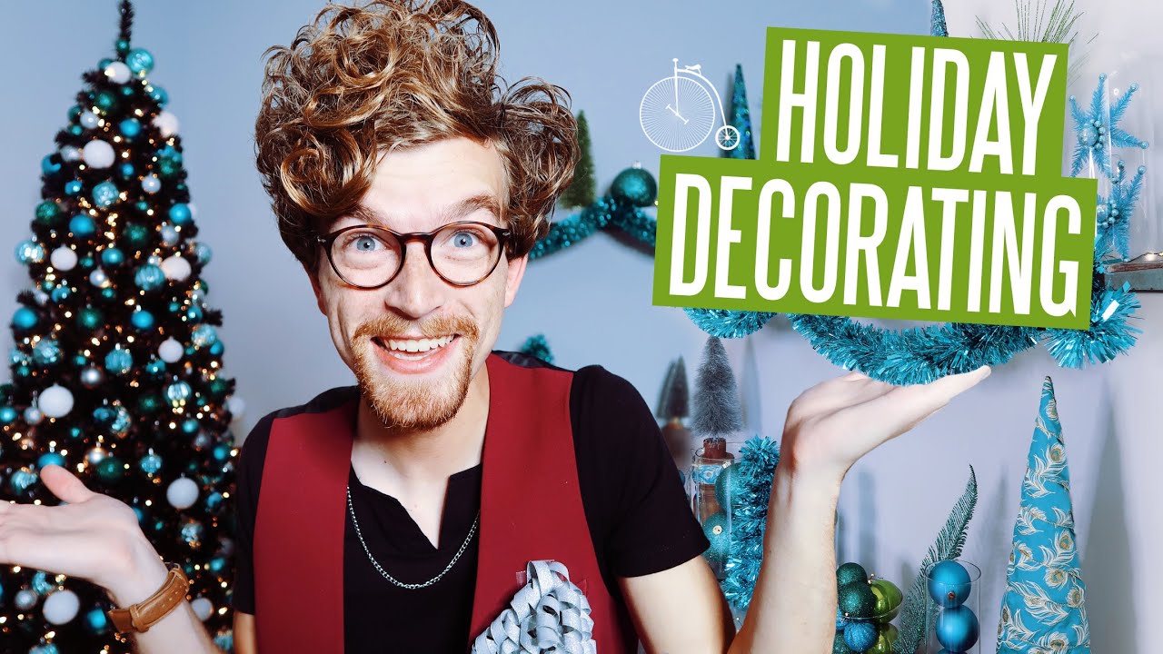HOLIDAY DECORATING with Freeform Wrap Battle Star Joe Henline! - YouTube