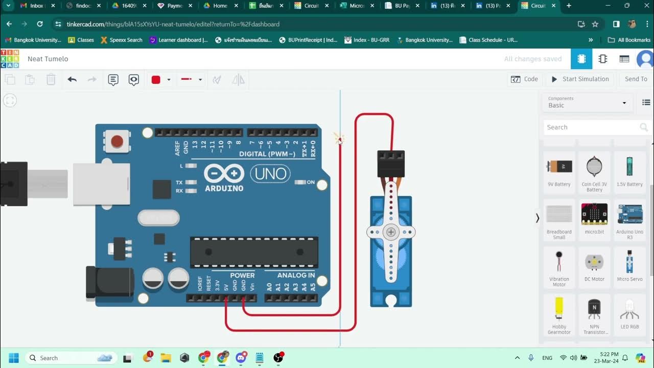 HW4 Servomotor with Arduino - YouTube