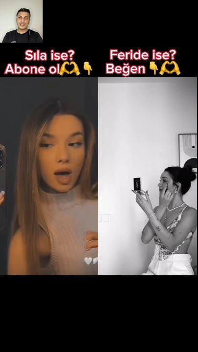Kim Iyi Yapmış Sıla Dündar Feride Özdinç Yeni Tiktok Dans Videosu