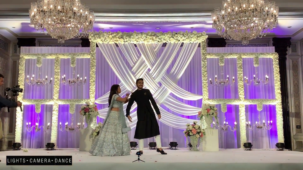 Bride and Groom Act | Wedding Choreography | Yash & Priyal | Lights ...