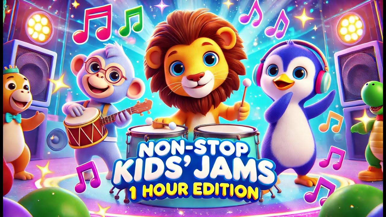 Non-Stop Kids’ Jams: 1 Hour Edition| Nursery Rhymes - YouTube