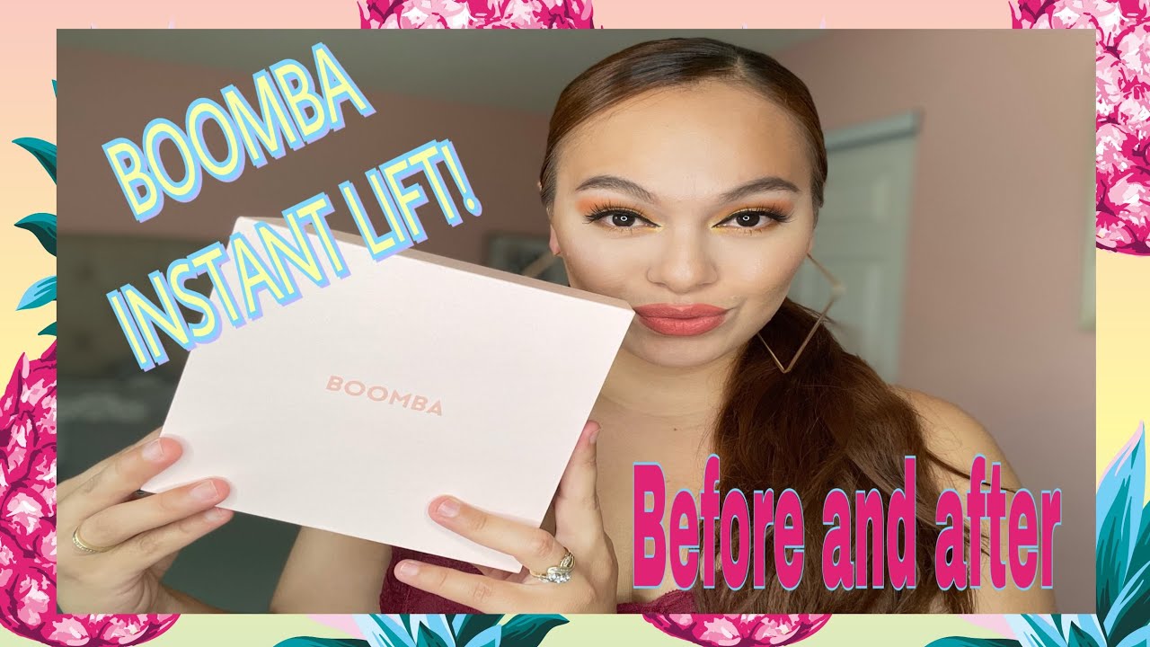 BOOMBA INSTANT BREAST LIFT/ honest review with before and after clips ...