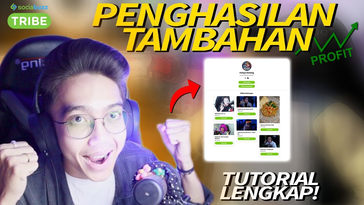 Cara Membuat Donasi Online Untuk Livestreaming 2024 Dengan SociaBuzz ...