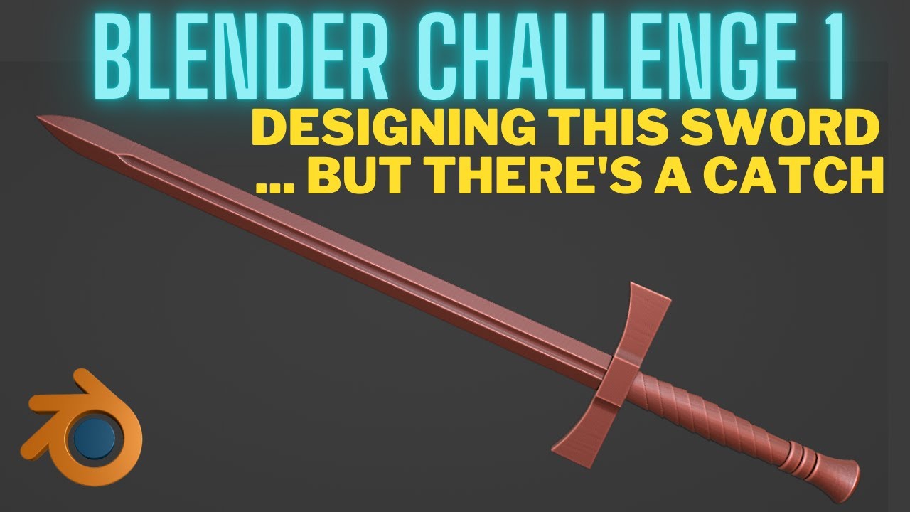 Blender Challenge 1: Designing a Sword - YouTube