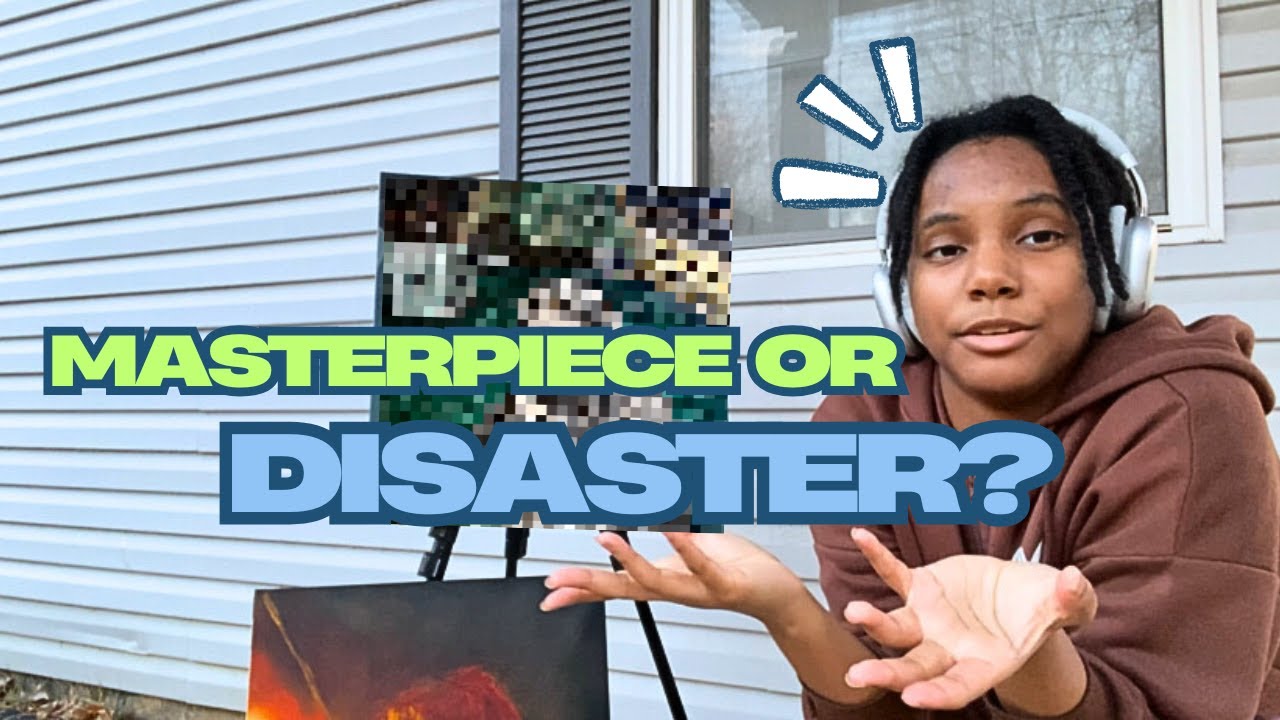 This painting pushed me past my limit... - YouTube