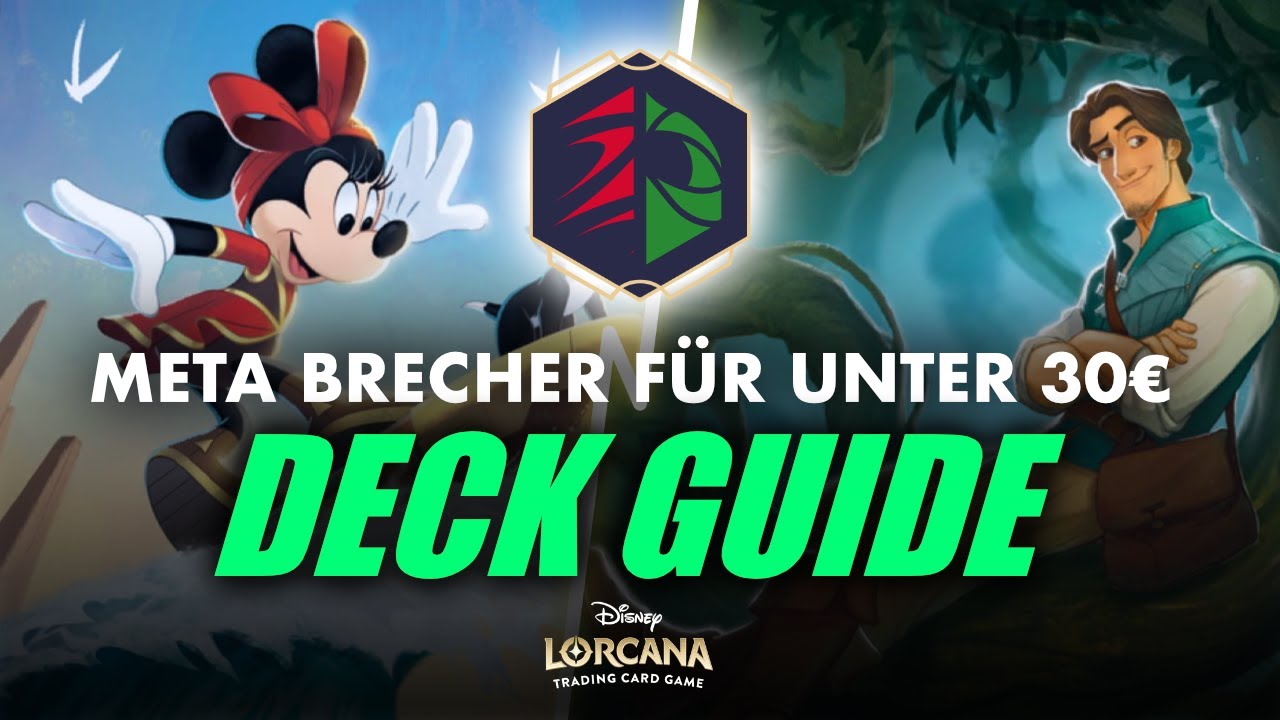 Meta BRECHER für UNTER 30 EURO!! - Disney Lorcana Deck Guide - YouTube