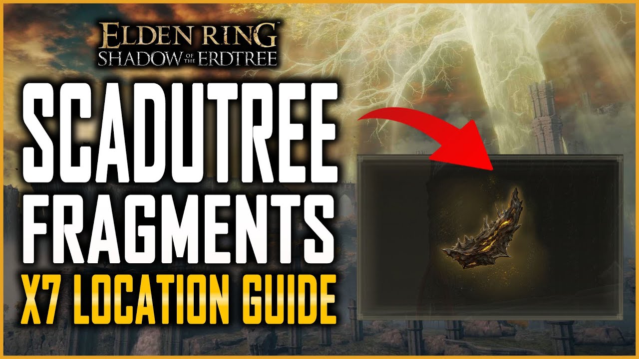 7 Hidden Scadutree Fragments Elden Ring DLC - Do this Now to Level Up ...