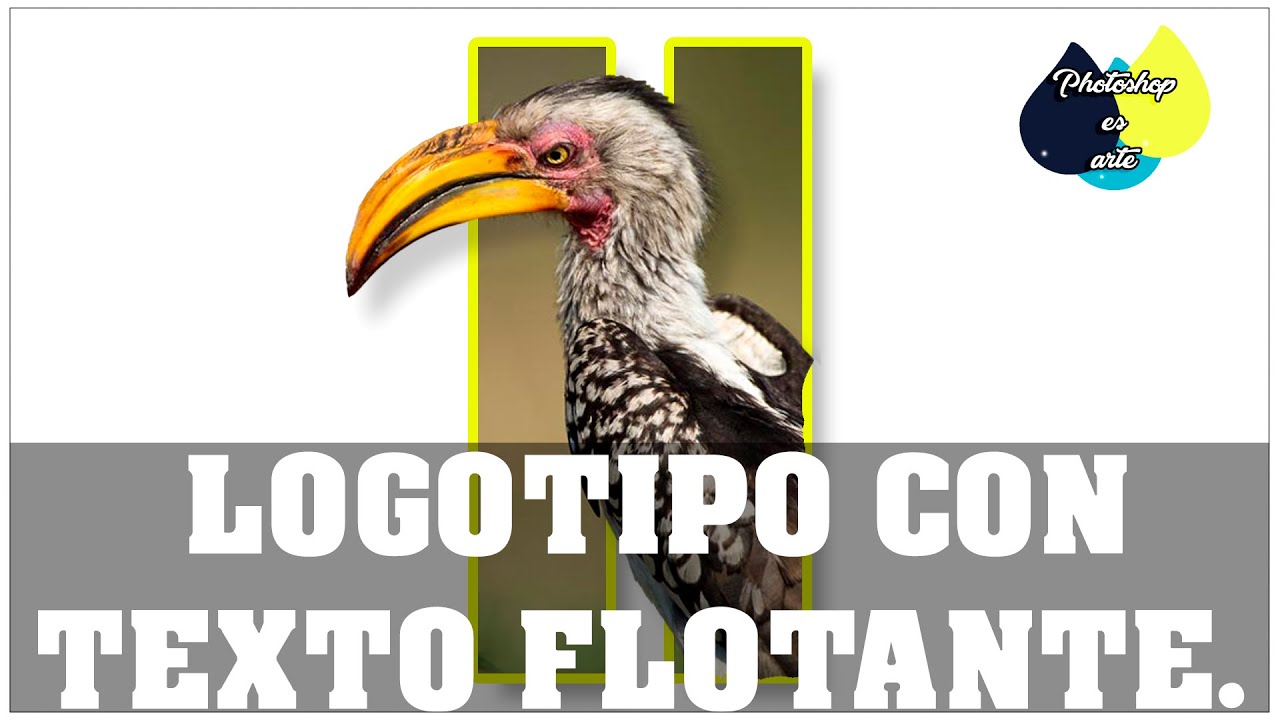 LOGOTIPO CON TEXTO FLOTANTE - YouTube