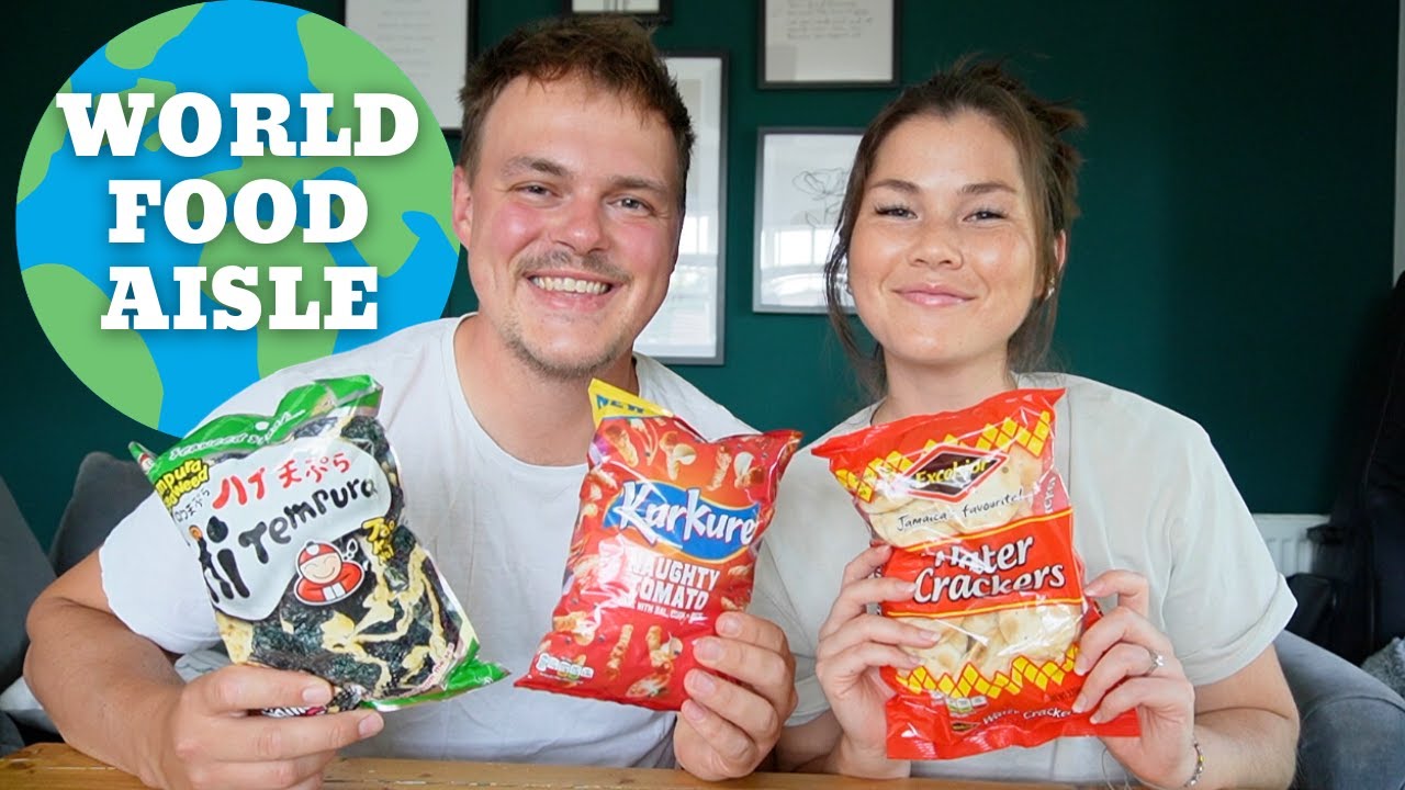 trying the *BEST* snacks from the world food aisle!! | September 2023 ...