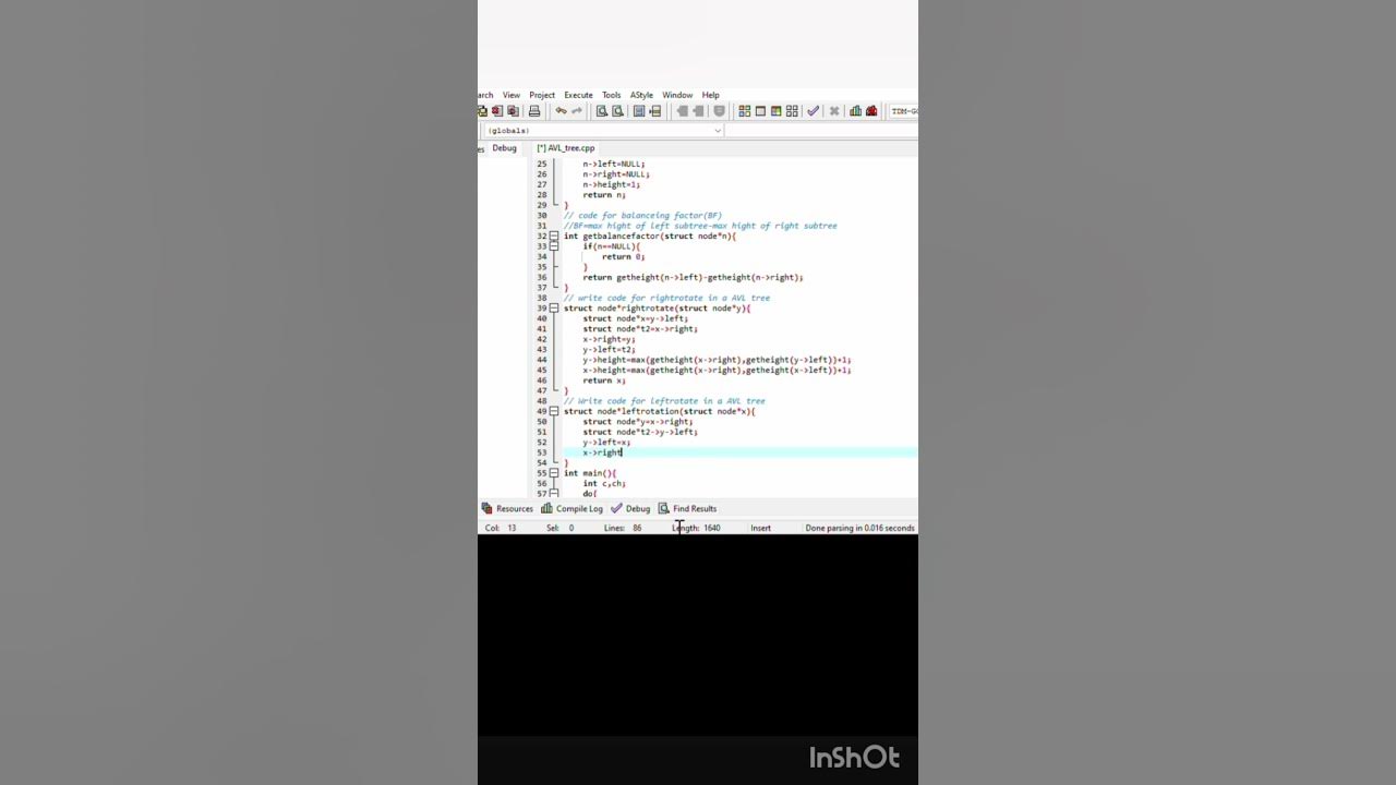 160 Left Rotation Avl Tree Data Structure And Algorithm Codingod Youtube
