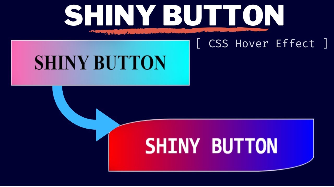 Amazing Gradient Shiny Button Hover Effect Using Html And Css Youtube 1421