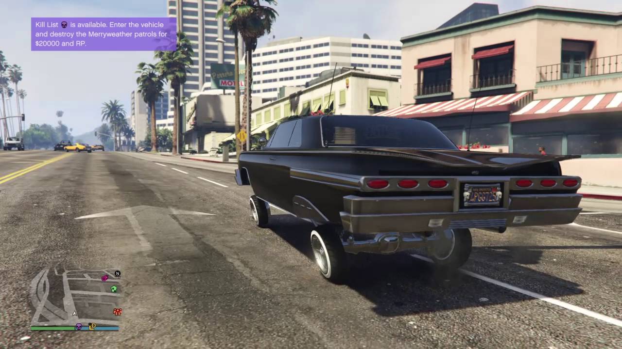 GTA5 air ride low rider pimp OG - YouTube