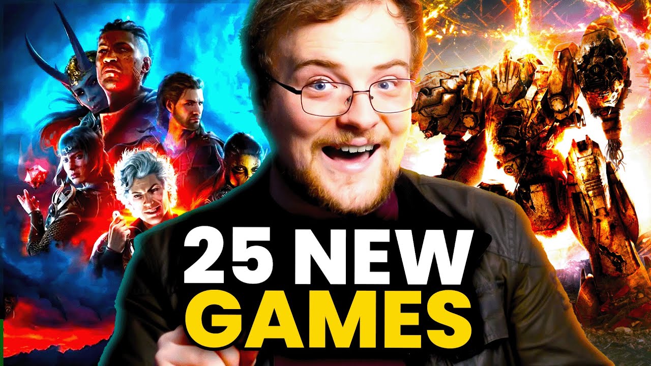 25 INCREDIBLE New Games To Play, In 17 Minutes | August 2023 - YouTube