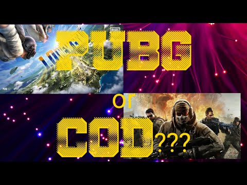 PUBG or COD? | ft. CRAZE