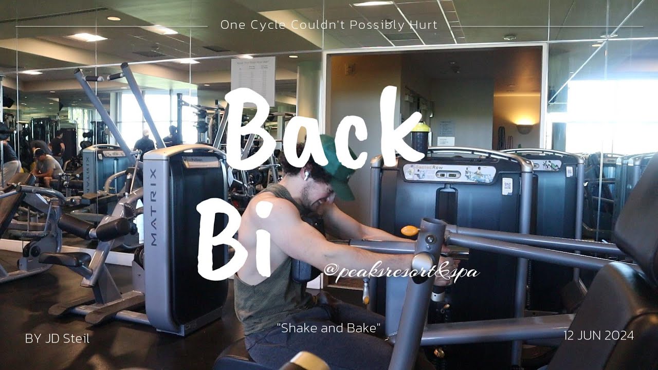 6/12: Back/Bi Workout - YouTube