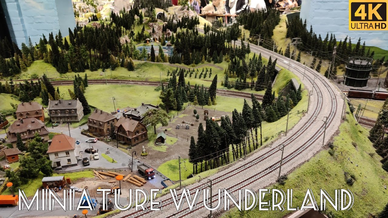[DE]🇩🇪 A Trip to Miniatur Wunderland ( Miniature Wonderland ) 4K HDR ...