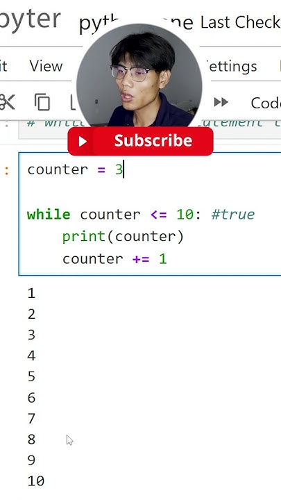 រៀនសរសេរកូដ Python | Ep 11 - While Loop - YouTube