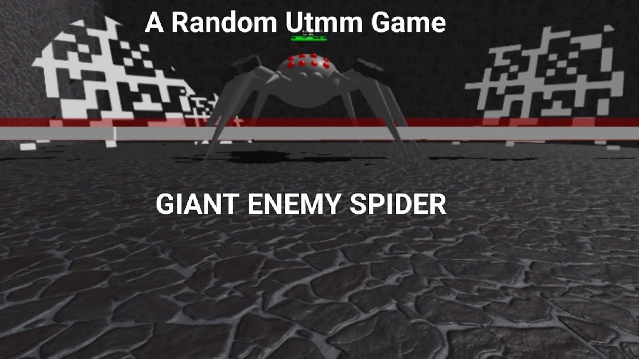 GIANT ENEMY SPIDER | A Random Utmm Game - YouTube