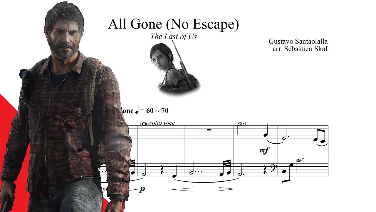 All Gone (No Escape) | The Last of Us Piano cover - YouTube