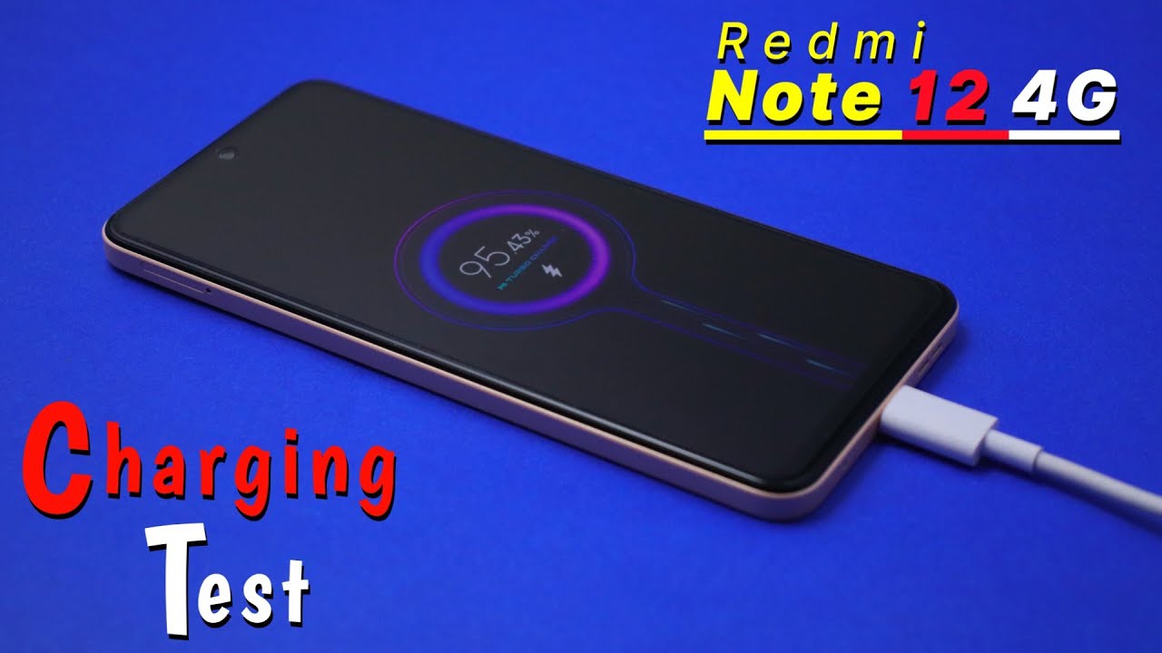 Redmi Note 12 4G Charging Test! - YouTube