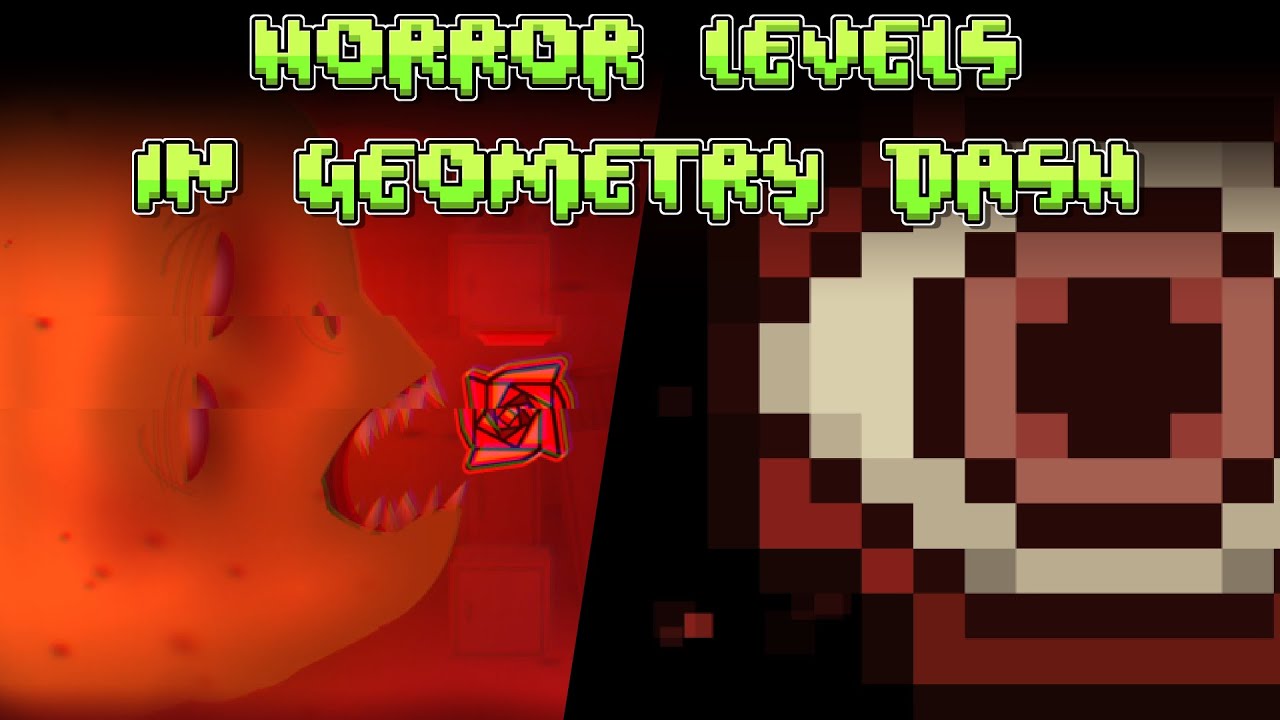 Geometry Dash just became a Horror Game!! - YouTube