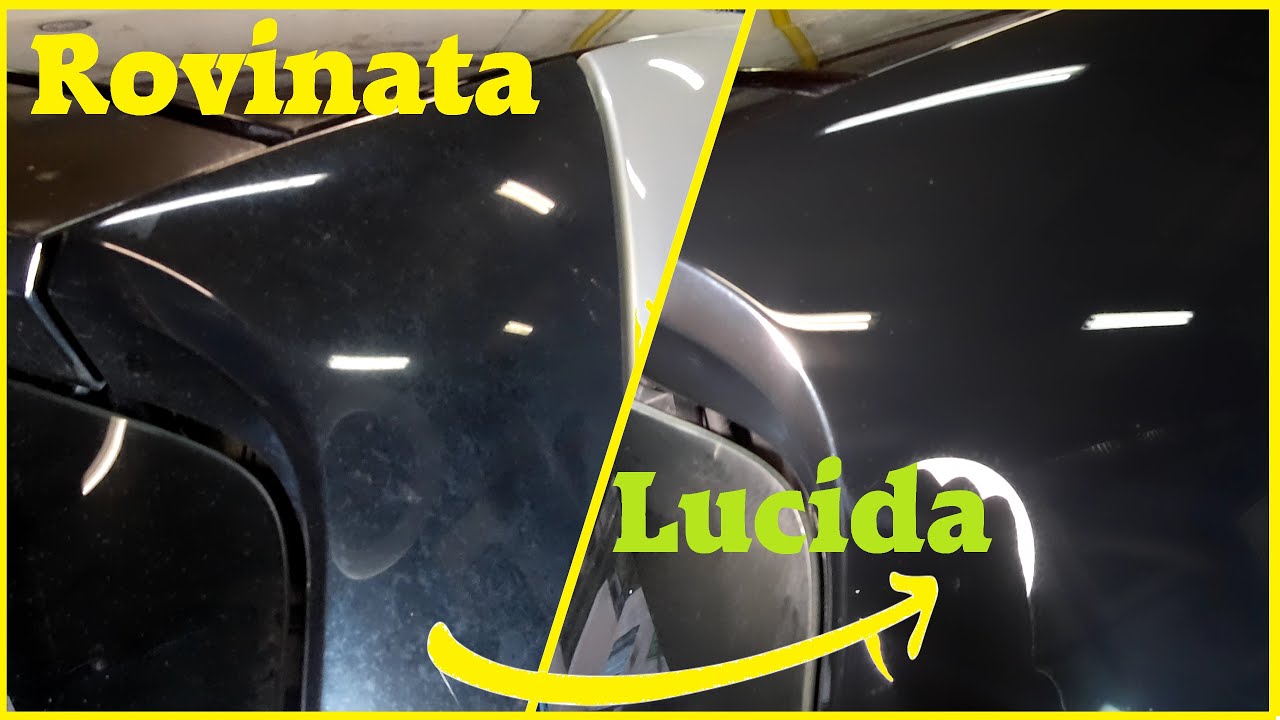 Come lucidare la plastica a mano - YouTube