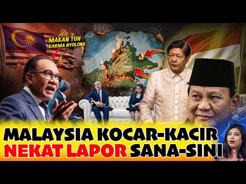 TAK DISANGKA‼️KARMA MALAYSIA “CAPLOK” WILAYAH AKHIRNYA MENGHAJAR😱👉PRABOWO & FILIPINA BIKIN PANIK⚡️