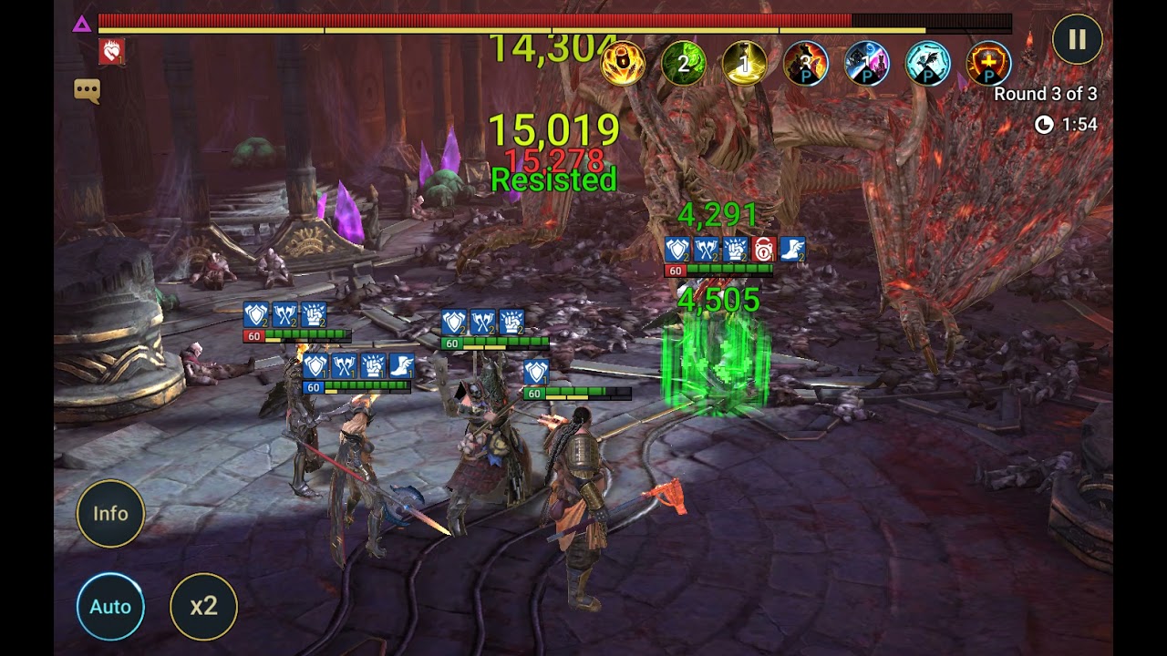 Raid Eternal Dragon hard - YouTube