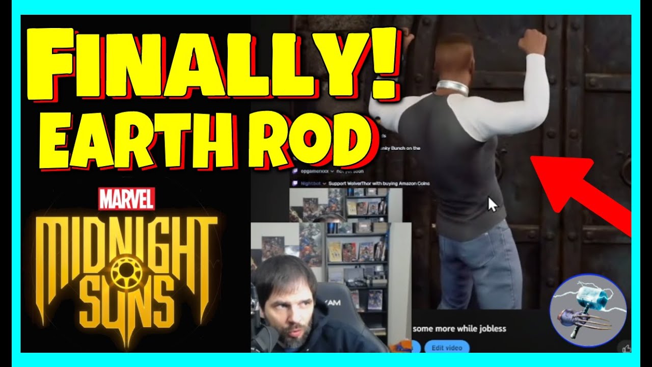 Earth Rod Location Revealed!! Marvel's Midnight Suns - YouTube