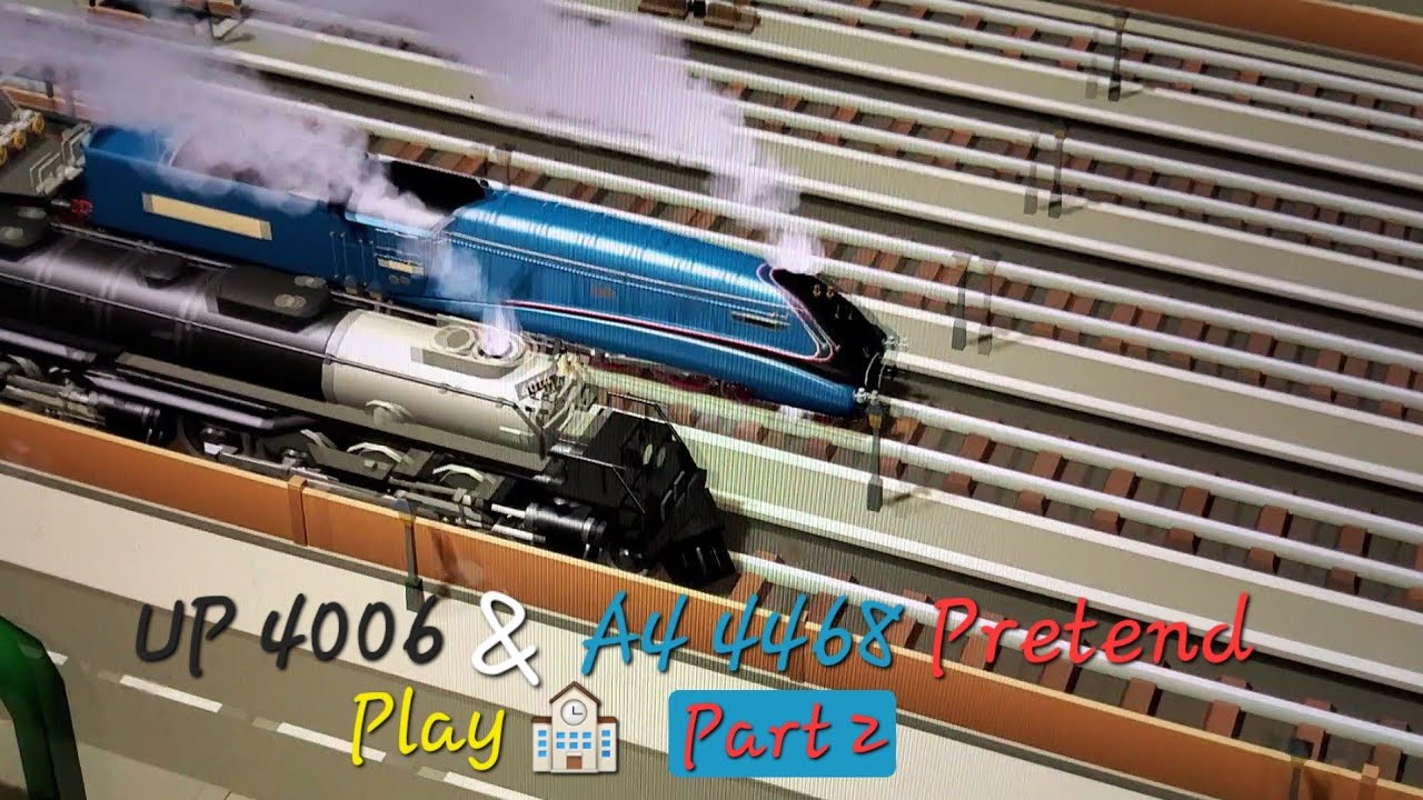 UP 4006 & A4 4468 Pretend Play School Part 2 - YouTube