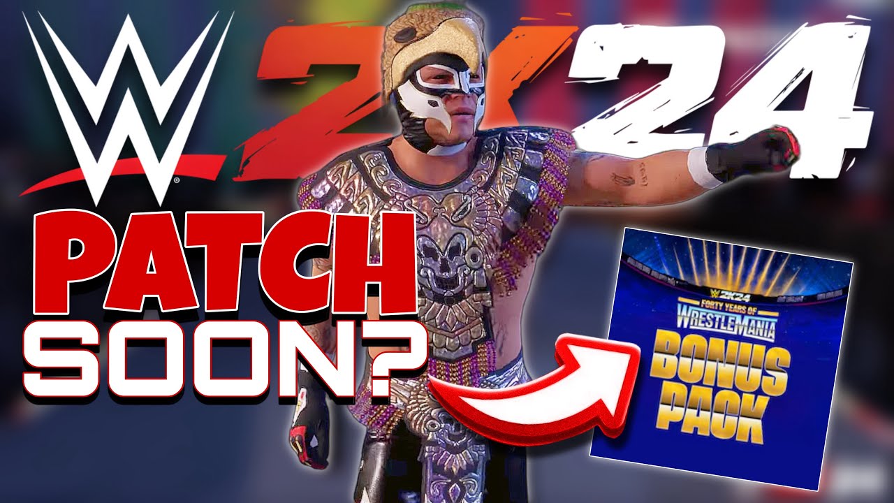 WWE 2K24 Patch Update Soon? + DLC Bonus Pack Update! - YouTube