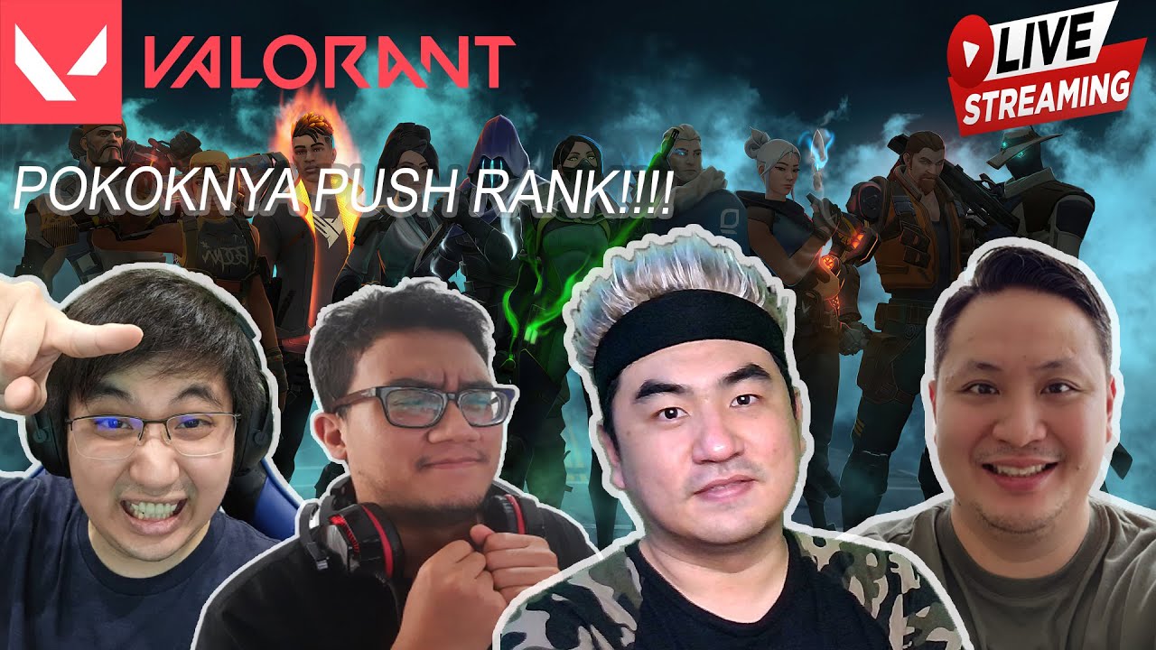 🔴 LIVE - Valorant - Serem Banget Aim nya Kokoh Kokoh Ini!!!!! - YouTube