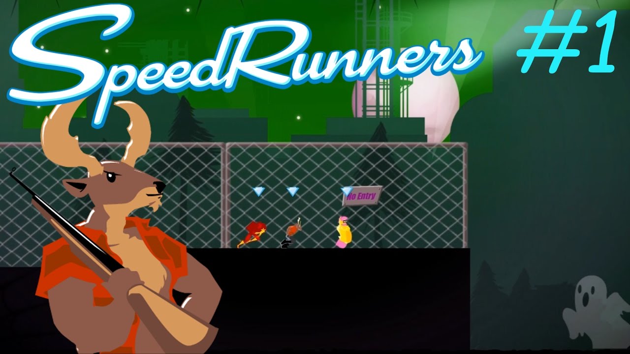 Let's Play SpeedRunners 3 Player Gameplay Part 1 Scream Runners ...