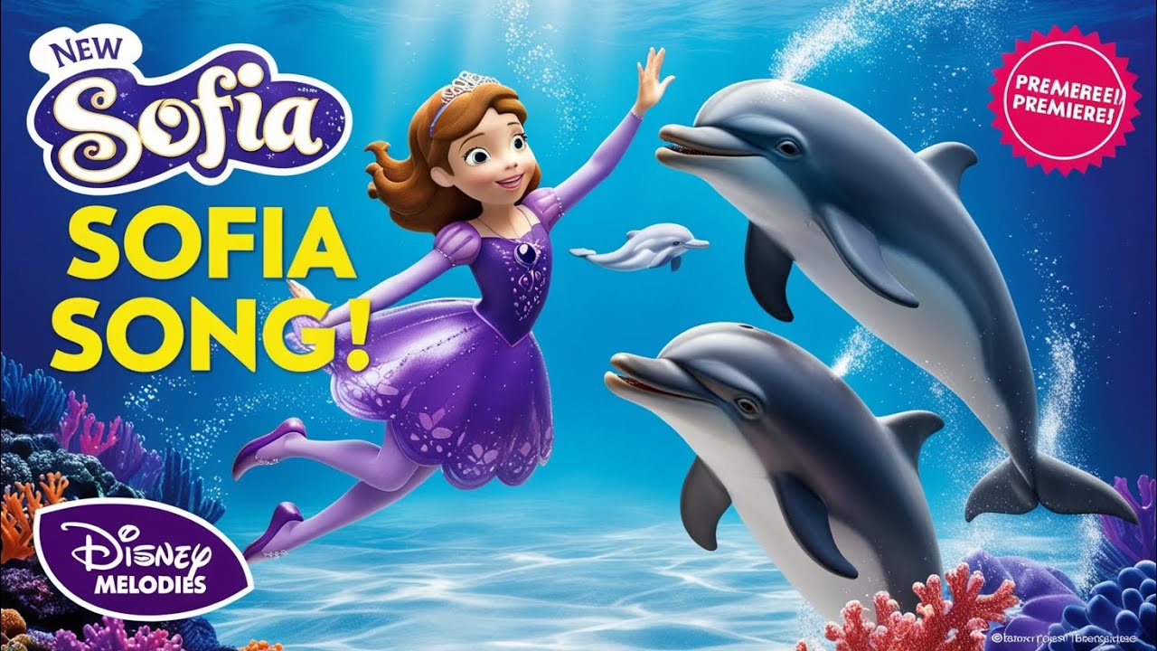 "NEW Sofia the First Song: Magical Underwater Adventure with Dolphins | Disney Melodies Original ...