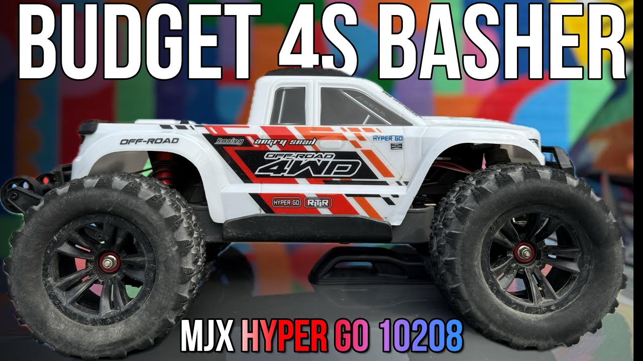 MJX Hyper Go 10208 Cheapest 4S RC basher Initial Park Bash - YouTube