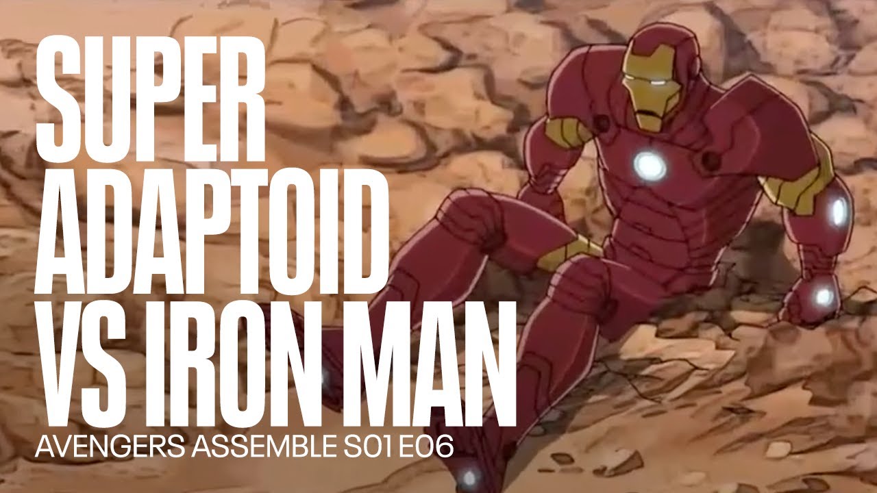 Iron Man is defeated by Super Adaptoid | Avengers Assemble - YouTube